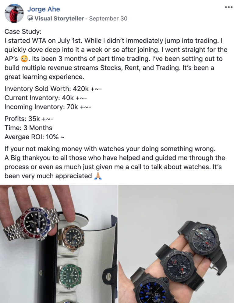 Watch Trading Academy – Training5 Lesson V – Watch Trading Academy