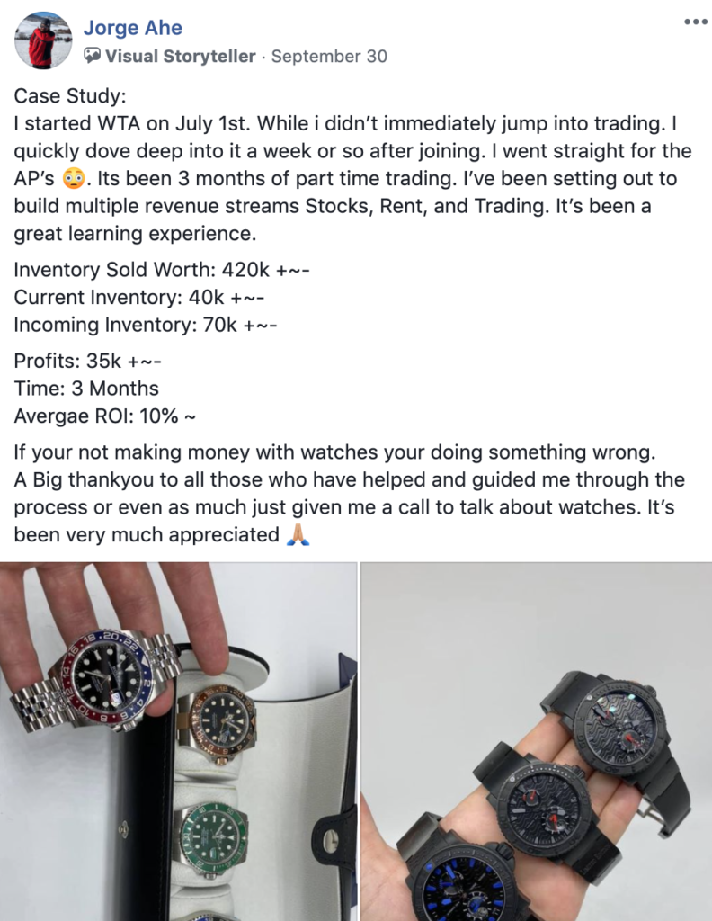 Watch Trading Academy – Training5 Lesson V – Watch Trading Academy