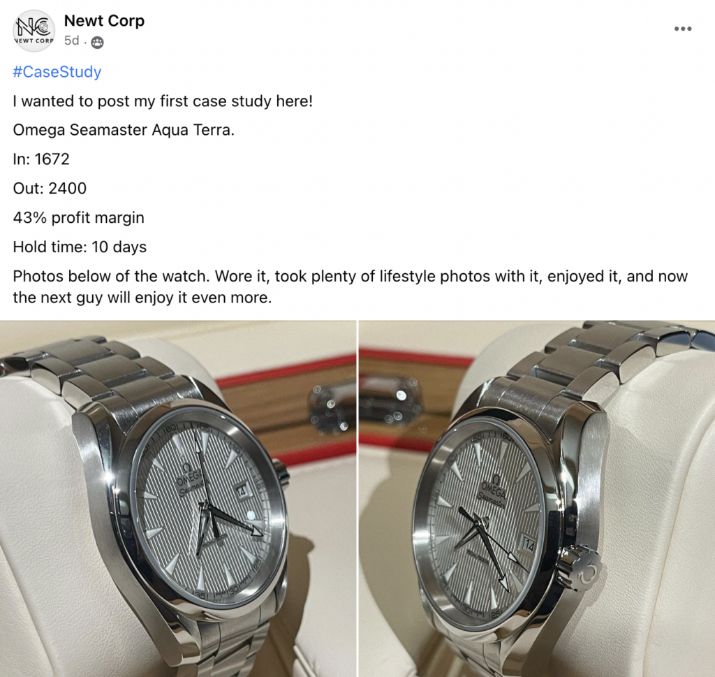 Watch Flipping Arbitrage Guide – OG – Watch Trading Academy